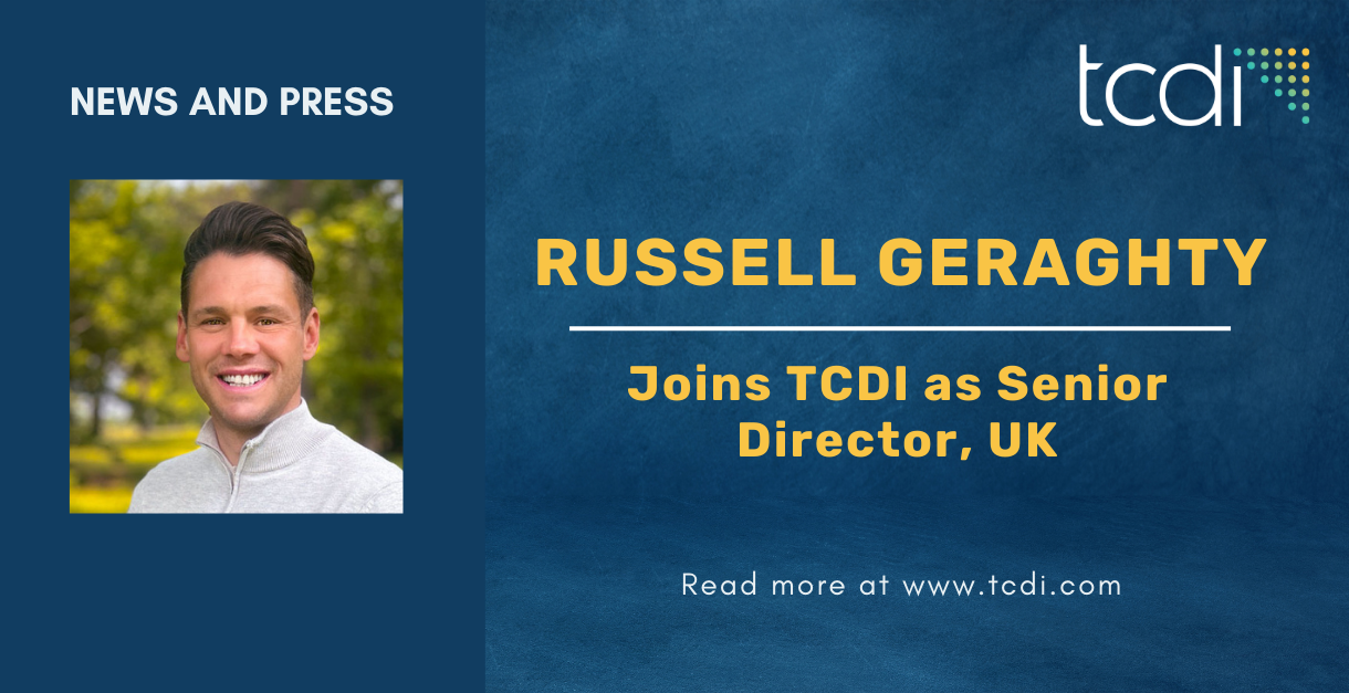 Russell Geraghty Joins TCDI as Senior Director in UK Office