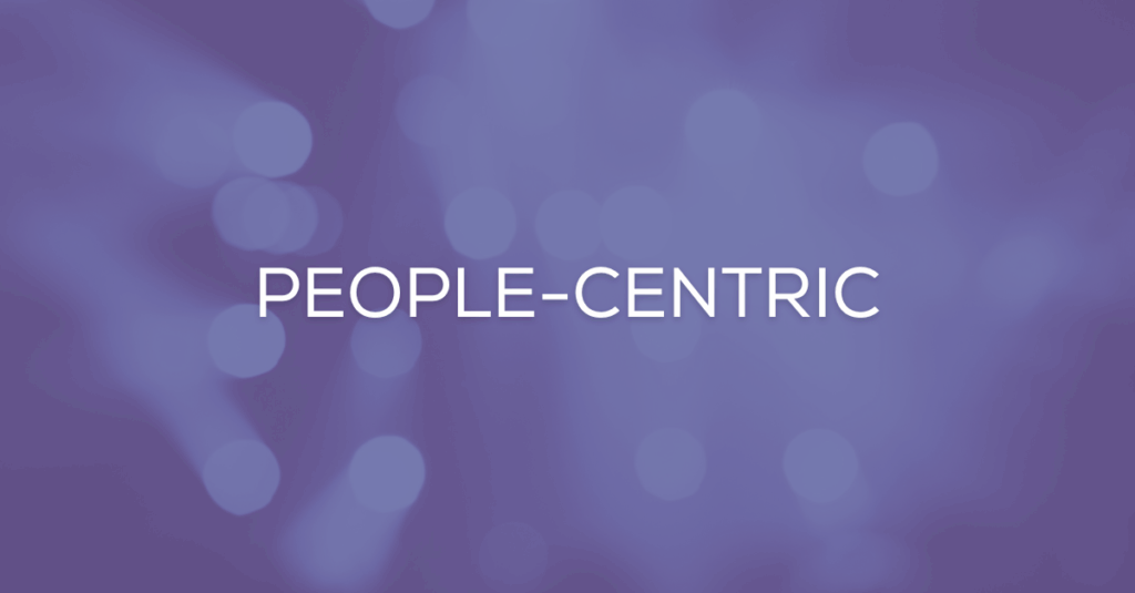We Are People-Centric: Keeping People at the Center of TCDI